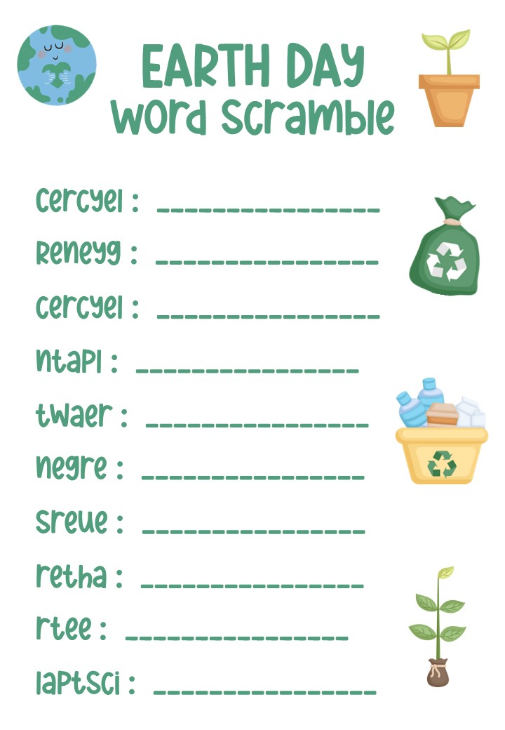 Earth Day Activities for Toddlers - A Toddler With a Pencil