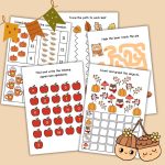 Fall Activity Pack for Toddlers - A Toddler With a Pencil