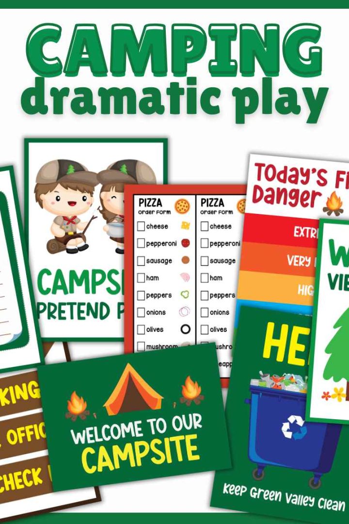 Camping Scavenger Hunt and Bingo - A Toddler With a Pencil